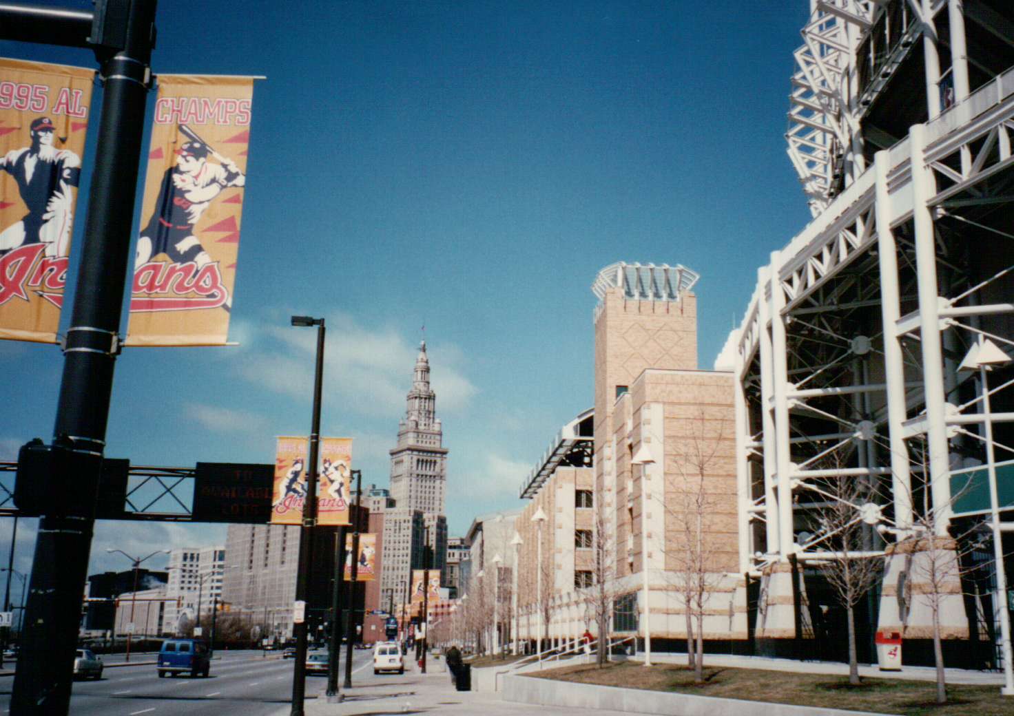 Cleveland – April 3 – 6, 1996 – Travels with the Robinsons